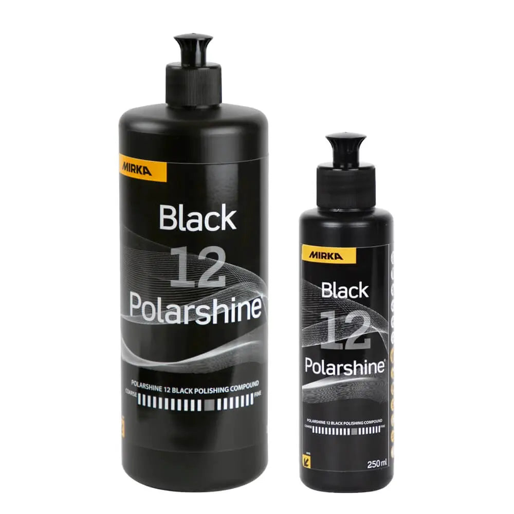 Polarshine 12 Black Polishing Compound For Dark Surface Polishing